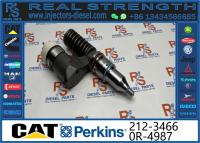 China Perkins original Perkins 212-3466 Diesel Fuel Injector 10R-0968 for C10 C12 Engine 345B 345C Excavator new injector original new injector for sale