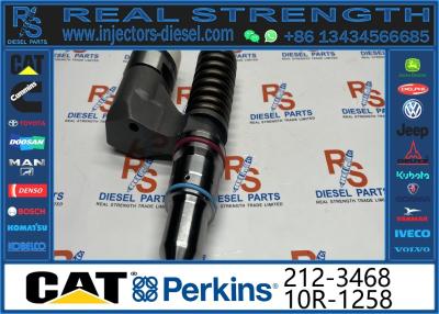 China Perkins original 212-3468 High Performance Diesel Fuel Injector for C10 C12 C6.4 C6.6 Engine 320d 140H Excavator Replacement for OEM original new injector for sale