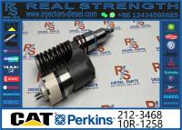 China Perkins original 212-3468 High Performance Diesel Fuel Injector for C10 C12 C6.4 C6.6 Engine 320d 140H Excavator Replacement for OEM original new injector for sale