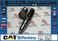 China Perkins original Perkins 317-5278 Diesel Engine Common Rail Fuel Injector for Perkins C12 C10 Excavator 194-5080 10R-0960 new injector original new injector for sale