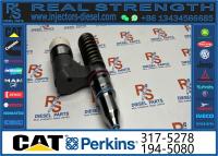 China Perkins original Perkins 317-5278 Diesel Engine Common Rail Fuel Injector for Perkins C12 C10 Excavator 194-5080 10R-0960 new injector original new injector for sale