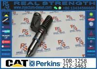 China Perkins original  10R-1258 Common Rail Fuel Injector for C10 C11 C12 C13 Engine Construction Machinery Parts Replacement for OEM 212-3468 170-5242 original new injector for sale