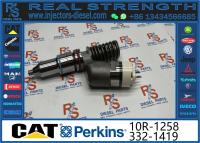 China Perkins original  10R-1258 Common Rail Fuel Injector for C10 C11 C12 C13 Engine Construction Machinery Parts Replacement for OEM 212-3468 170-5242 original new injector for sale