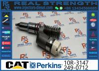 China Perkins original  Fuel Injector 10R-3147 for C11 C13 C9 Engine 725 730 966H Dump Truck Wheel Loader Excavator Spare Parts original new injector for sale