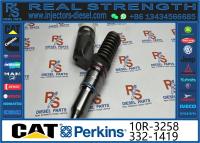 China Perkins original Perkins 10R-3258 Common Rail Diesel Fuel Injector for C13 Excavator, Replacement for OEM new injector original new injector for sale