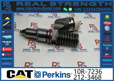 China Perkins original Perkins 10R-7236 Diesel Fuel Injector for C11 C13 Engine 345C 345D Excavator Replacement for OEM new injector original new injector for sale