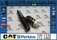 China Perkins original Perkins 10R-7236 Diesel Fuel Injector for C11 C13 Engine 345C 345D Excavator Replacement for OEM new injector original new injector for sale