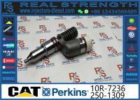 China Perkins original Perkins 10R-7236 Diesel Fuel Injector for C11 C13 Engine 345C 345D Excavator Replacement for OEM new injector original new injector for sale
