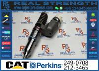 China Perkins original Perkins 249-0708 Fuel Injector for C13 C11 Engine 345C 345D Excavator Replacement for OEM new injector original new injector for sale