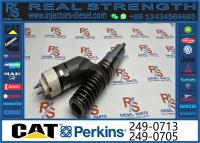 China Perkins original Perkins 249-0713 Fuel Injector Group for C11 C13 Engine 345C 345D Excavator Replacement for OEM new injector original new injector for sale