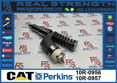 China Perkins original Perkins 10R-0956 Fuel Injector for C15 C-15 C-16 3406E Excavator Diesel Engine Replacement for OEM new injector original new injector for sale