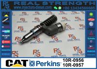 China Perkins original Perkins 10R-0956 Fuel Injector for C15 C-15 C-16 3406E Excavator Diesel Engine Replacement for OEM new injector original new injector for sale