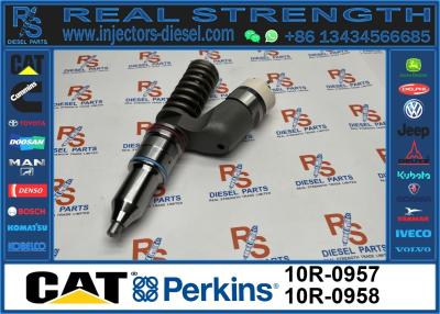 China Perkins original Common Rail Fuel Injector for 3406E C-15 C-16 C15 C16 C18 Diesel Engine Truck Excavator 10R-0957 211-3023 10R-8500 10R-8501 2113023  original new injector for sale