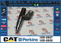 China Perkins original Common Rail Fuel Injector for 3406E C-15 C-16 C15 C16 C18 Diesel Engine Truck Excavator 10R-0957 211-3023 10R-8500 10R-8501 2113023  original new injector for sale