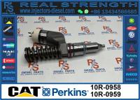 China Perkins original  10R-0958 Common Rail Diesel Injector for C15 Engine Excavator Fuel System Replacement for OEM 211-3022 211-3024 10R-8502 new injector original new injector for sale