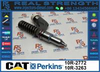 China Perkins original 10R-2772 Common Rail Fuel Injector For C15 C18 C27 C32 Diesel Engine Construction Machinery Parts Replacement for OEM new injector original new injector for sale