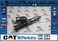 China Perkins original  10R-3263 Fuel Injector C15 Engine Replacement for OEM Excavator Truck Diesel Injectors 200-1117 229-5919 10R-0959 253-0614 new injector original new injector for sale