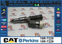 China Perkins original Perkins Fuel Injector 10R-7228 for C18 C16 C15 C22 C27 C32 Excavator Replacement for OEM new injector original new injector for sale