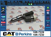 China Perkins original Perkins 10R-7229 Common Rail Diesel Fuel Injector for C15 C18 Excavator Replacement for OEM new injector original new injector for sale