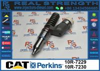 China Perkins original Perkins 10R-7229 Common Rail Diesel Fuel Injector for C15 C18 Excavator Replacement for OEM new injector original new injector for sale