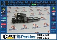 China Perkins original Perkins 10R-7231 Fuel Injector for C15 C16 C18 3406E Engine E329D Excavator Replacement for OEM new injector original new injector for sale