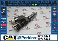 China Perkins original Perkins 10R-7231 Fuel Injector for C15 C16 C18 3406E Engine E329D Excavator Replacement for OEM new injector original new injector for sale