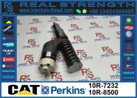 China Perkins original Perkins 10R-7232 Diesel Fuel Injector for C15 C18 C32 3406E Engine Replacement for OEM new injector original new injector for sale