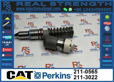 China Perkins original Perkins 211-0565 fuel injector common rail for C15 C16 C18 3406E truck engine replacement for OEM new injector original new injector for sale