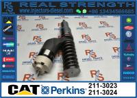 China Perkins original Perkins 211-3023 Diesel Fuel Injector 10R8501 10R-0957 for C15 C16 3406E Excavator Spare Parts new injector original new injector for sale