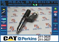 China Perkins original  211-3025 Diesel Engine Fuel Injector 10R-0955 239-4909 for C15 C16 3406E Perkins Engine Excavator E329D replacement for OEM new original new injector for sale