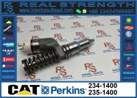 China Perkins original Perkins Diesel Fuel Injector 234-1400 10R-0956 for C15 C18 Engine Excavator Truck new injector original new injector for sale