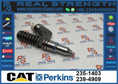 China Perkins original Perkins 235-1403 Diesel Fuel Common Rail Injector 10R2772 for C15 C18 Engine 385C Excavator new injector original new injector for sale