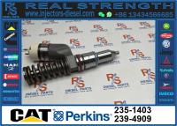 China Perkins original Perkins 235-1403 Diesel Fuel Common Rail Injector 10R2772 for C15 C18 Engine 385C Excavator new injector original new injector for sale