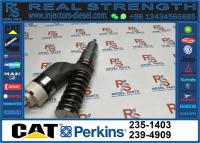 China Perkins original Perkins 235-1403 Diesel Fuel Common Rail Injector 10R2772 for C15 C18 Engine 385C Excavator new injector original new injector for sale