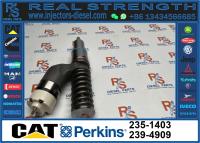 China Perkins original Perkins 235-1403 Diesel Fuel Common Rail Injector 10R2772 for C15 C18 Engine 385C Excavator new injector original new injector for sale