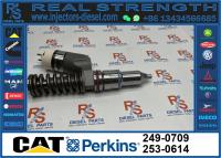 China Perkins original Perkins 249-0709 Common Rail Fuel Injector for C15 C18 Diesel Engine new injector original new injector for sale