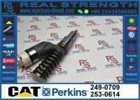 China Perkins original Perkins 249-0709 Common Rail Fuel Injector for C15 C18 Diesel Engine new injector original new injector for sale