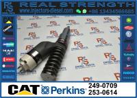 China Perkins original Perkins 249-0709 Common Rail Fuel Injector for C15 C18 Diesel Engine new injector original new injector for sale