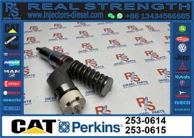 China Perkins original Perkins 253-0614 Common Rail Fuel Injector Replacement for Perkins C15 Excavator E365C E374D new injector original new injector for sale