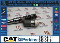 China Perkins original Perkins 253-0614 Common Rail Fuel Injector Replacement for Perkins C15 Excavator E365C E374D new injector original new injector for sale