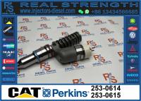 China Perkins original Perkins 253-0614 Common Rail Fuel Injector Replacement for Perkins C15 Excavator E365C E374D new injector original new injector for sale