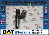 China Perkins original Perkins Fuel Injector 253-0615 2530615 for C15 C18 C27 C32 Excavator Engine E365C E374DL 374-0750 Replacement new injector original new injector for sale