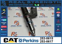 China Perkins original Perkins Fuel Injector 253-0615 2530615 for C15 C18 C27 C32 Excavator Engine E365C E374DL 374-0750 Replacement new injector original new injector for sale