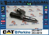 China Perkins original Perkins 253-0617 Diesel Fuel Injector 10R-3266 10R-9236 for C15 C18 C27 Engine new injector original new injector for sale
