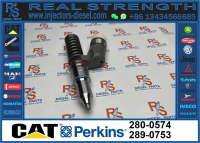 China Perkins original  280-0574 Diesel Fuel Injector Common Rail Injector for C15 C18 Engine Excavator Construction Machinery Parts 253-0615 291-5911 10R-8989 original new injector for sale