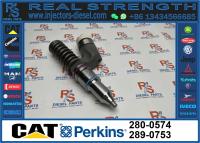 China Perkins original  280-0574 Diesel Fuel Injector Common Rail Injector for C15 C18 Engine Excavator Construction Machinery Parts 253-0615 291-5911 10R-8989 original new injector for sale