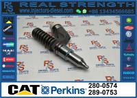 China Perkins original  280-0574 Diesel Fuel Injector Common Rail Injector for C15 C18 Engine Excavator Construction Machinery Parts 253-0615 291-5911 10R-8989 original new injector for sale