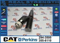 China Perkins original Perkins 294-3500 Diesel Common Rail Fuel Injector for C15 C18 Engine Truck new injector original new injector for sale