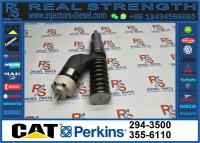 China Perkins original Perkins 294-3500 Diesel Common Rail Fuel Injector for C15 C18 Engine Truck new injector original new injector for sale