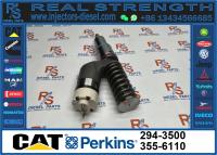 China Perkins original Perkins 294-3500 Diesel Common Rail Fuel Injector for C15 C18 Engine Truck new injector original new injector for sale